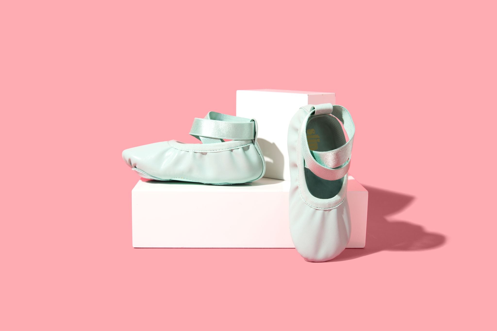 Mint Green Toddler Ballet Shoes | The Perfect Pair To Get Started | Slipps